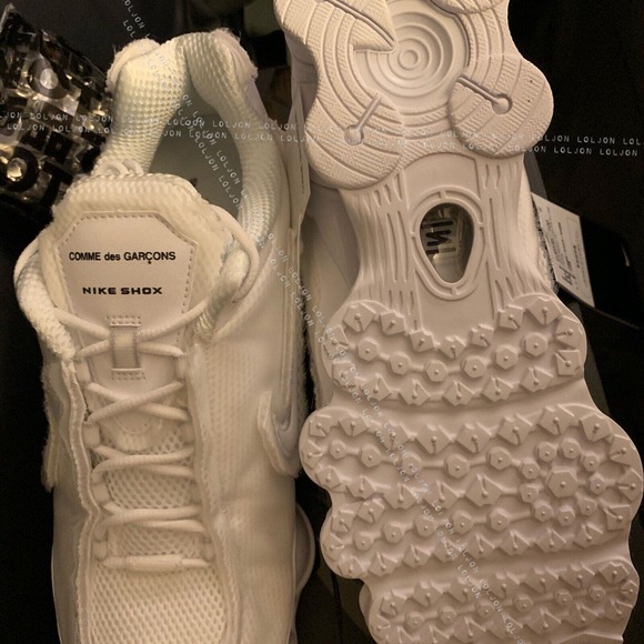 Nike | Shoes | Comme Des Garcons Nike Shox Tlx Cdg Rare New White Us 5m ...